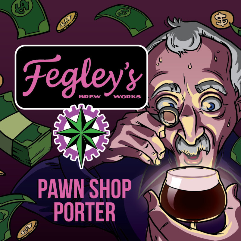 Pawnshop Porter | English-Style Brown Porter | Fegley's Craft Beers
