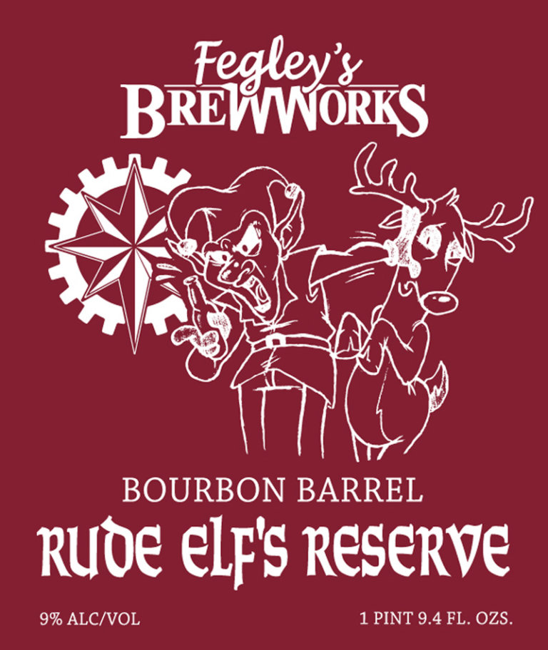 Bourbon Barrel Rude Elf's Reserve | Fegley's Brew Works