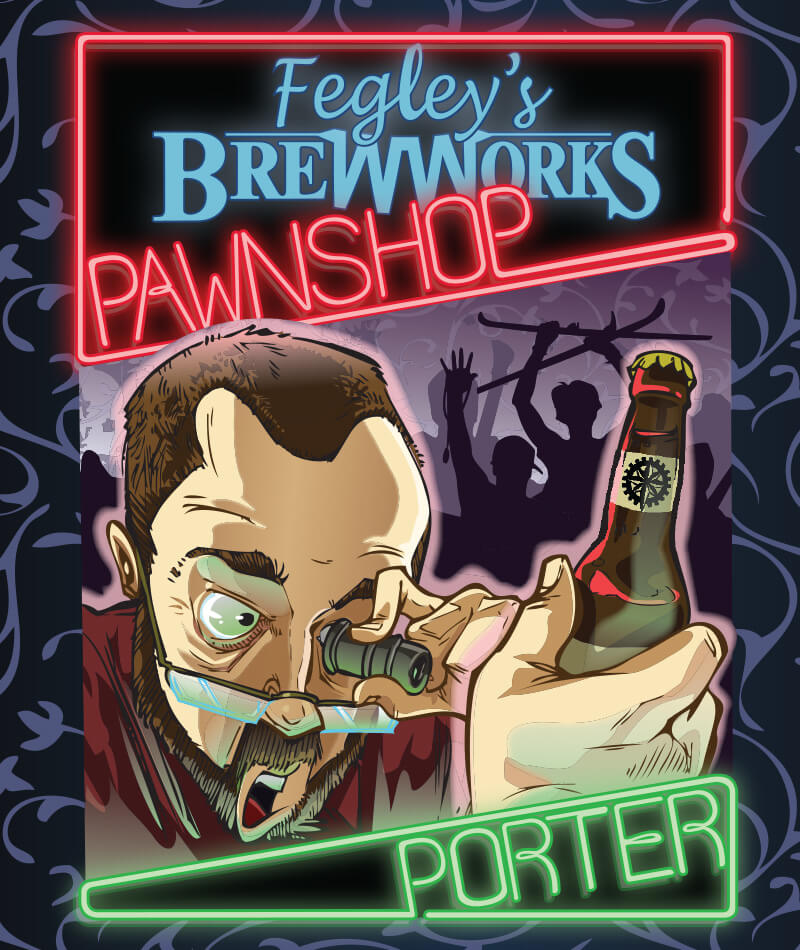 Pawnshop Porter | English-Style Brown Porter | Fegley's Craft Beers